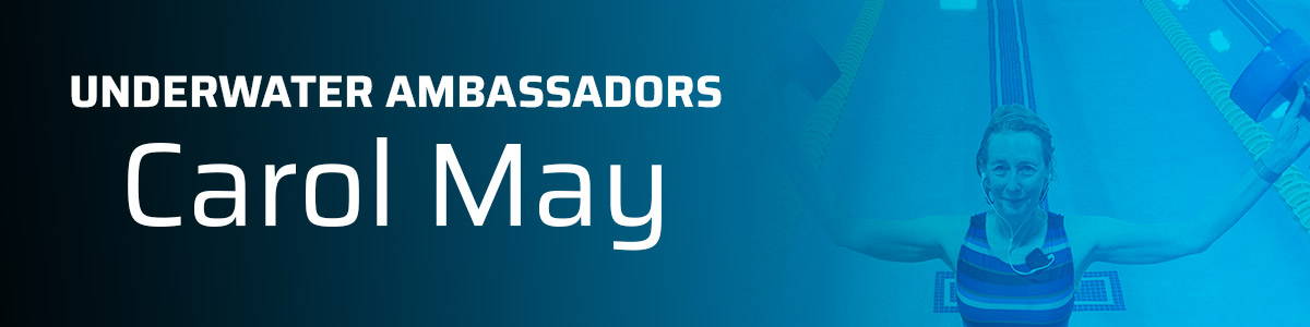 UNDERWATER AMBASSADOR: Carol May